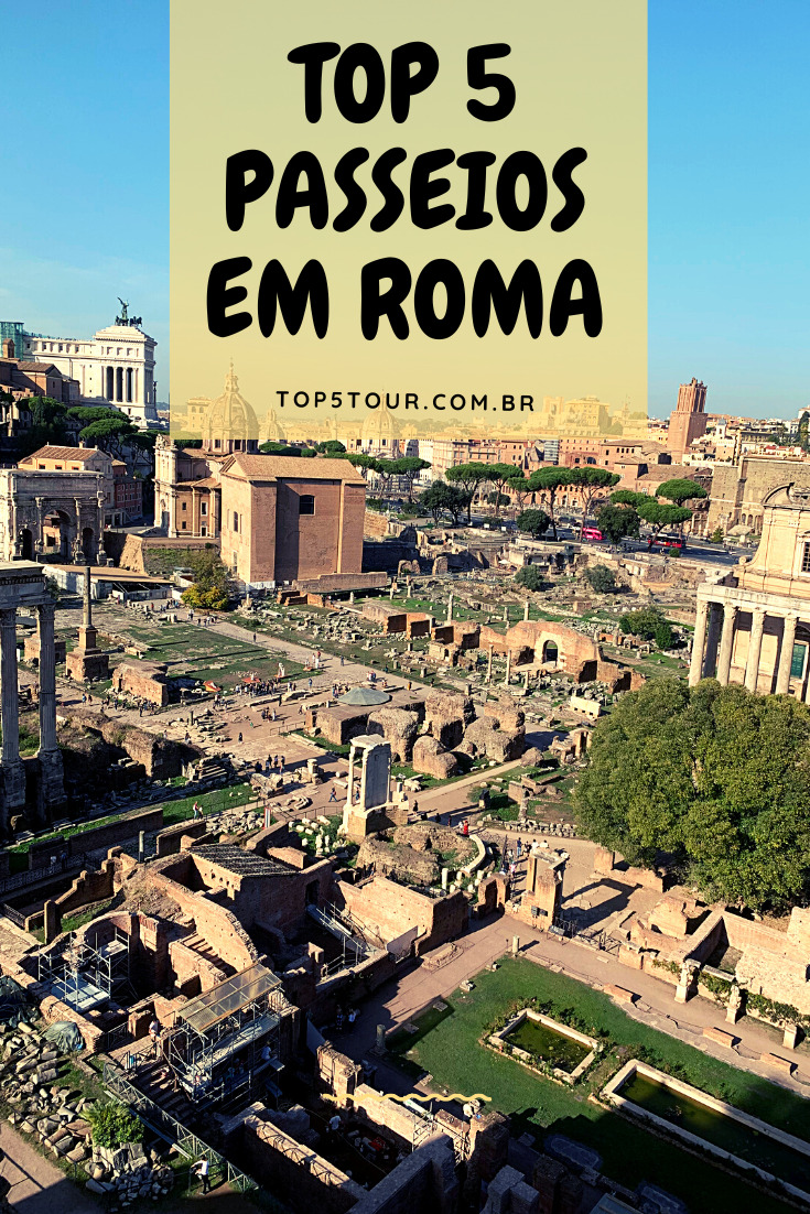 Top 5 passeios em Roma, Itália – Top 5 Tour